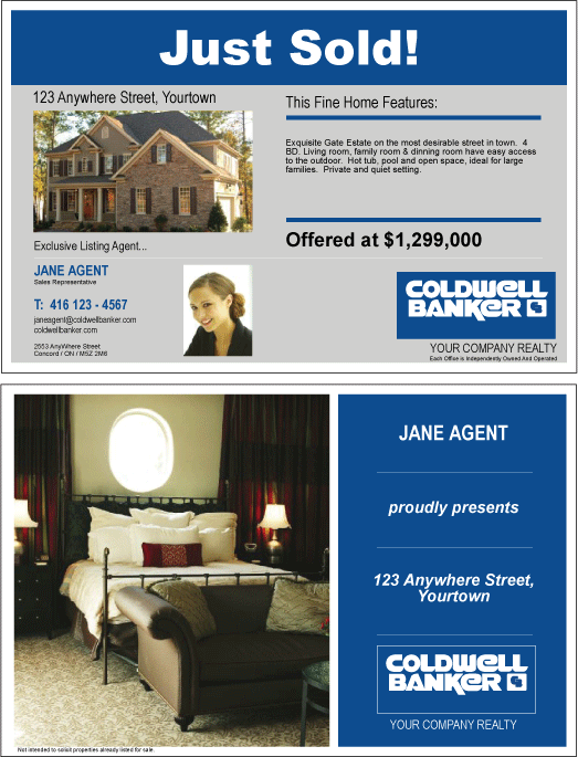 PrintForLessCanada.com - Coldwell Banker PostCards Full Colour Starting ...